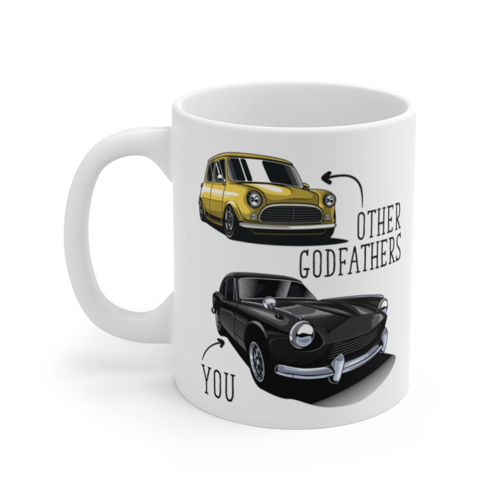 Funny Godfather Coffee Mug, Car Lover Gift - Etsy