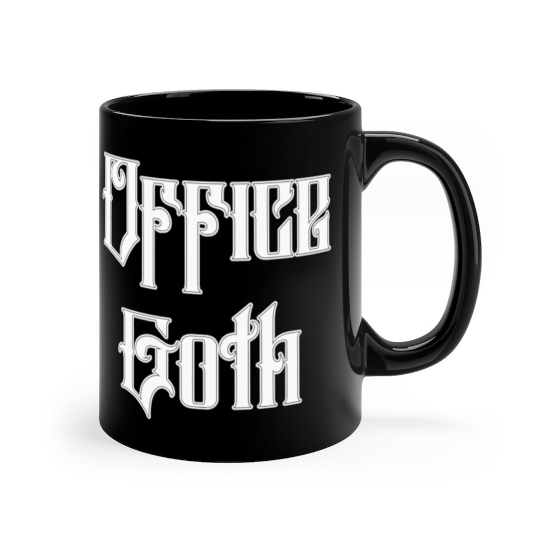 Office Goth Black Coffee Mug Goth Gift Nu Goth Gothic Gifts - Etsy.de