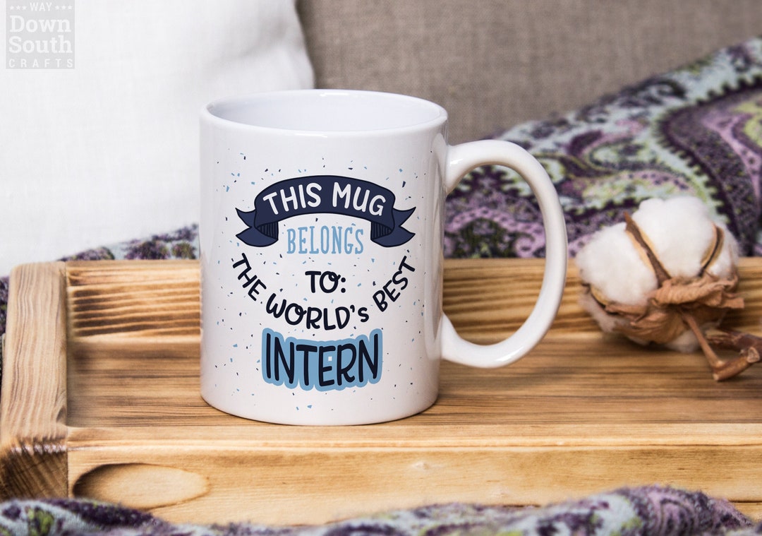 Best Intern Gift, Intern Coffee Mug, Mug for Intern, Coworker Gift ...