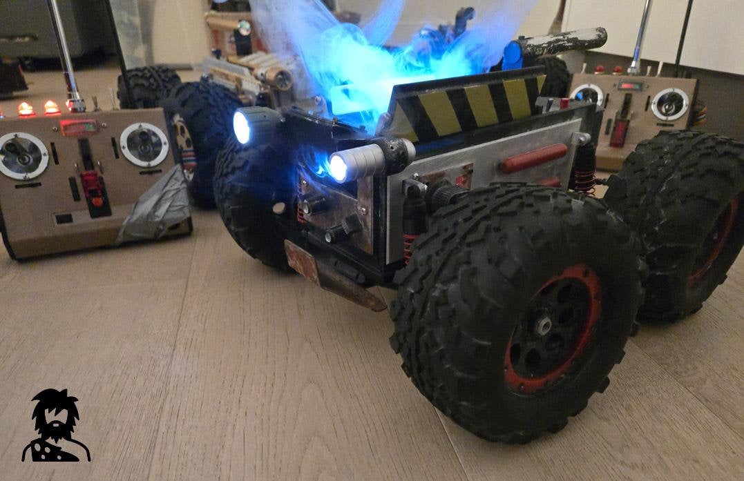 Ghostbusters Remote Trap Vehicle & Futaba Electronics- the Insides That ...