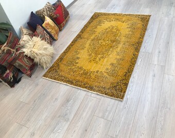 Yellow Kitchen Rug - Etsy