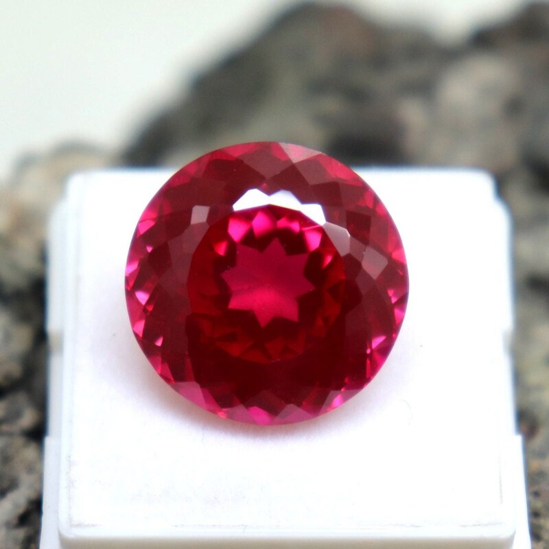 Ruby Burmese Red Ruby - Etsy UK