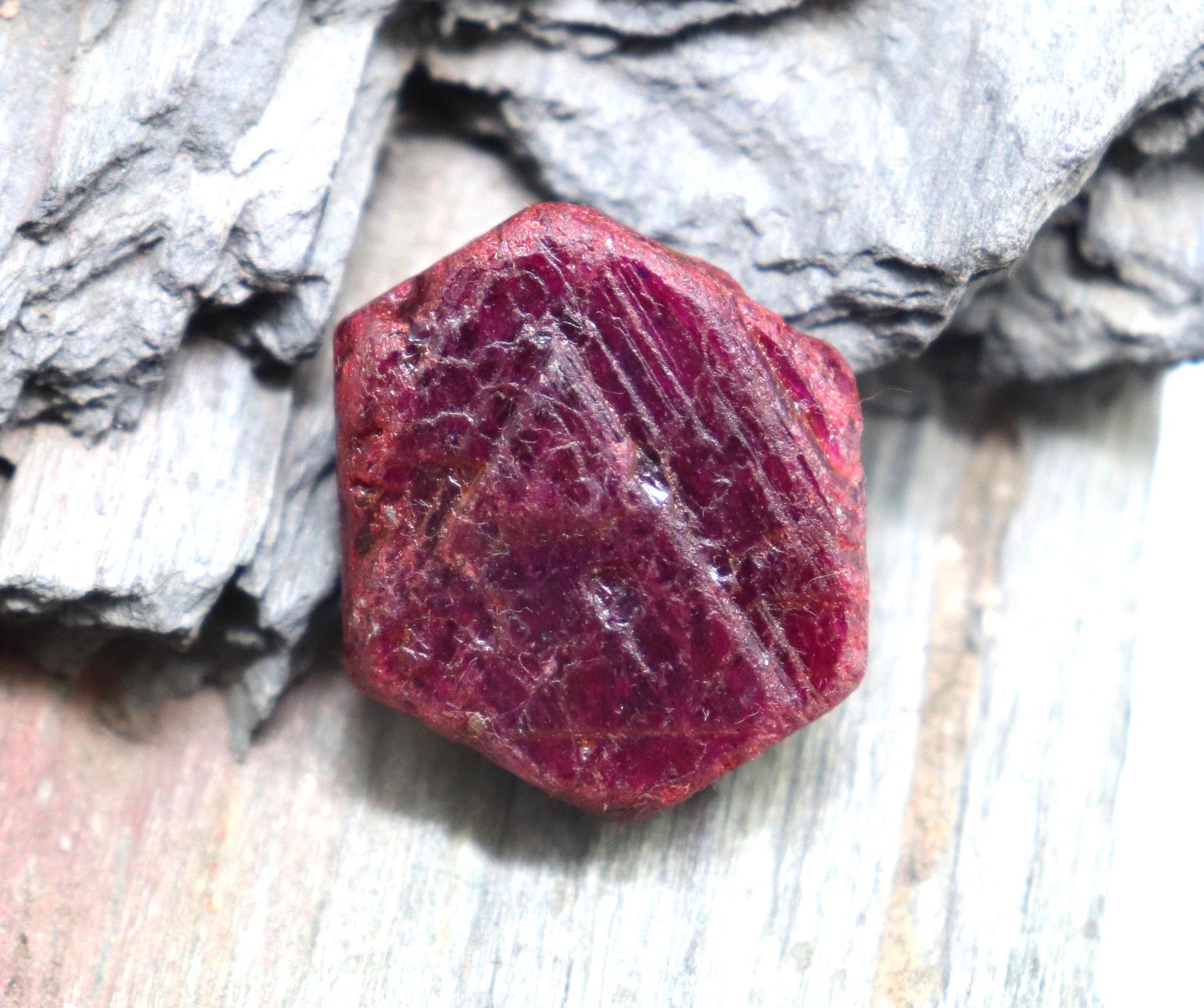 Unheated Untreated Red Ruby Rough Stone Certified Raw Ruby Loose Rough ...
