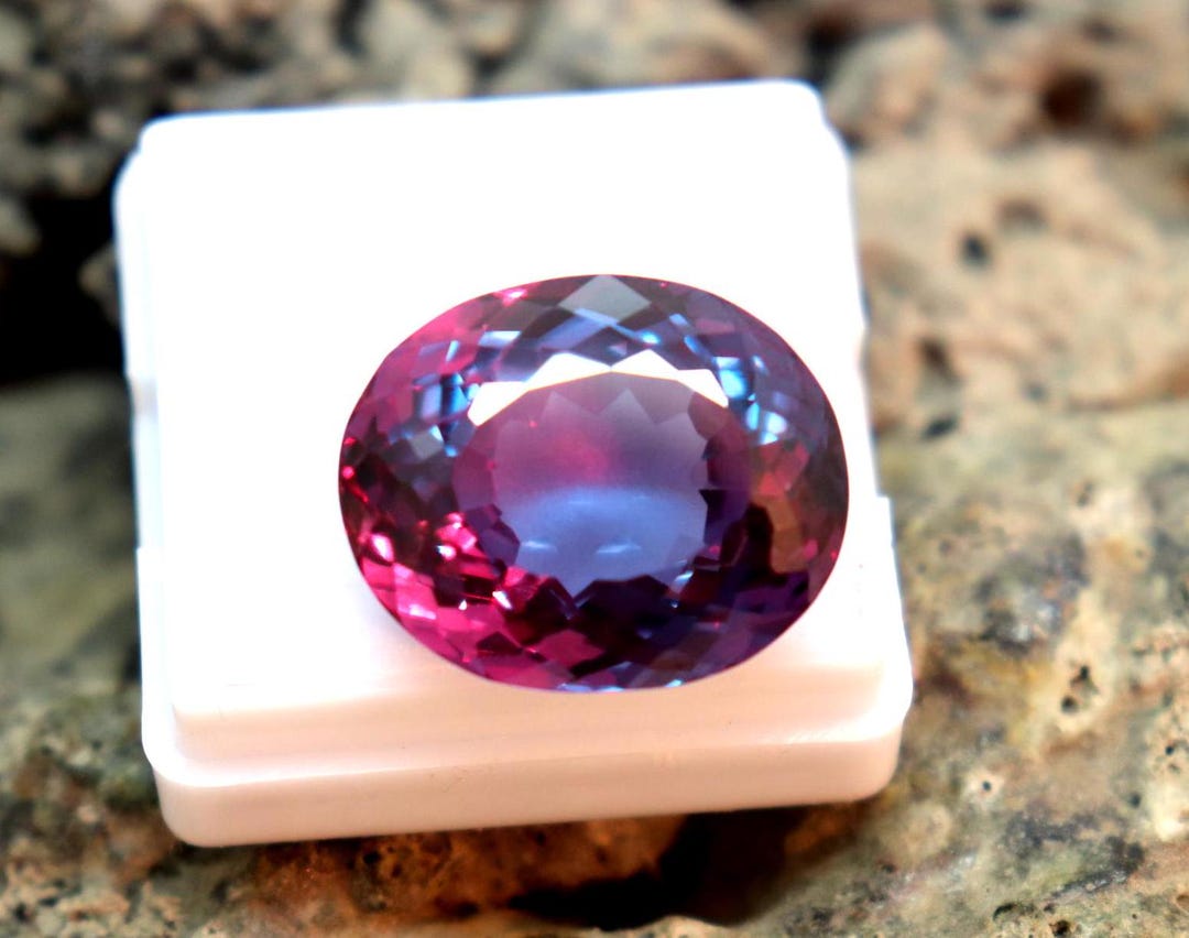 Certified Multi Color Alexandrite AAA Gemstone Loose Oval Cut ...
