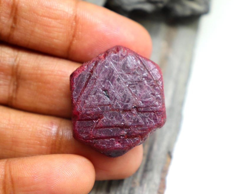 Unheated Untreated Red Ruby Rough Stone Certified Raw Ruby Loose Rough ...