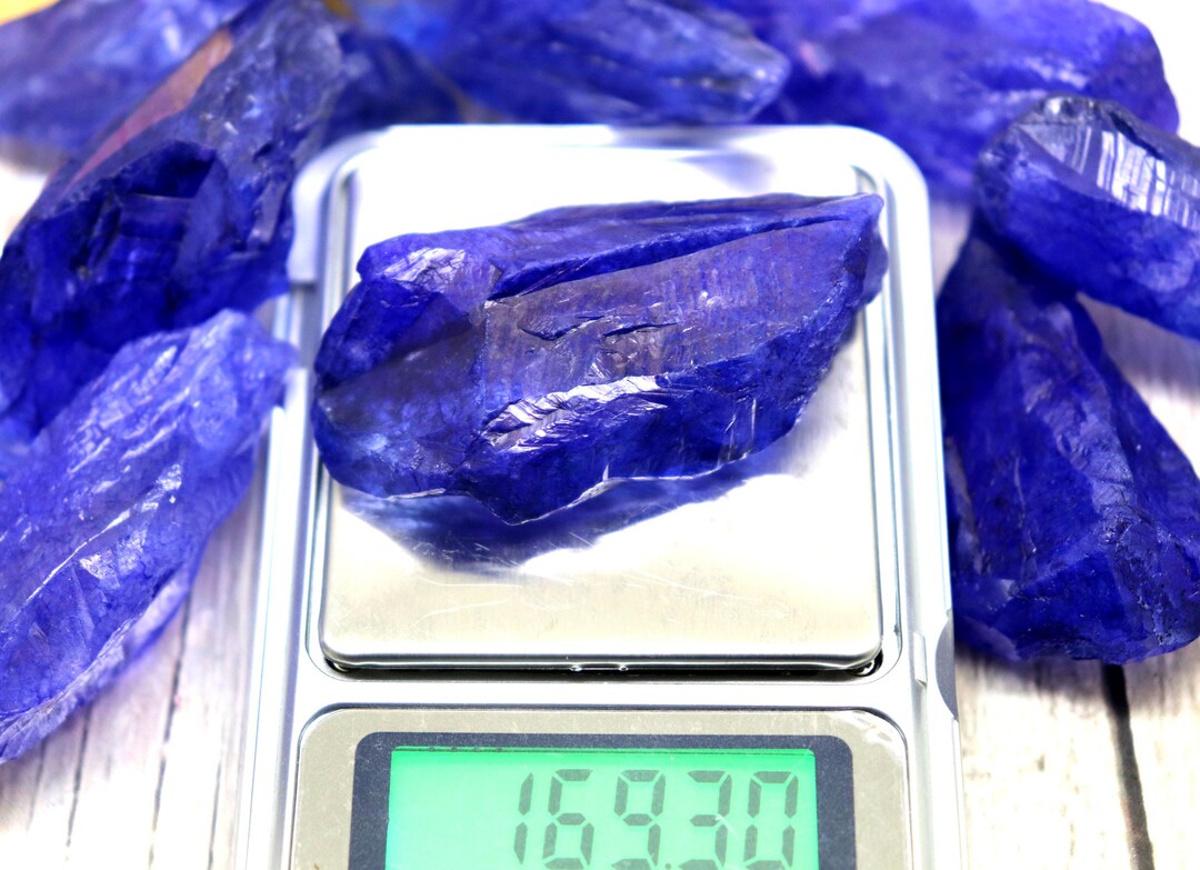Earth Mined Rough Blue Sapphire Gemstone 70-250ct Raw Rough Sapphire Unheated Untreated Rough ...