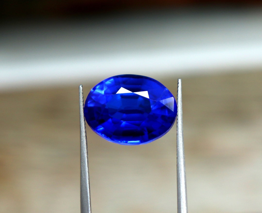 Natural Rich Blue Sapphire Stone Unheated Untreated Sapphire Loose ...