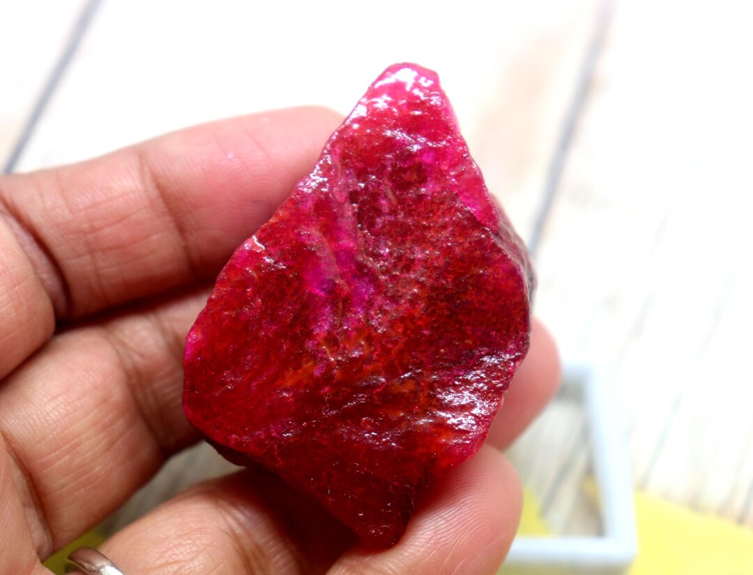 153.8ct Raw Rough Ruby Gemstone Hand Mined Unheated Untreated Rough ...