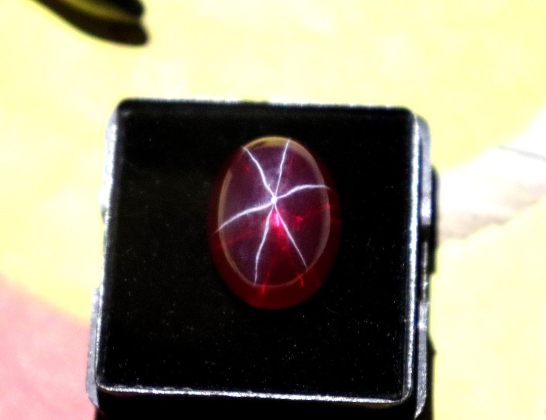 Very Precious Star Ruby Gemstone Genuine Red Star Ruby Loose Stone ...