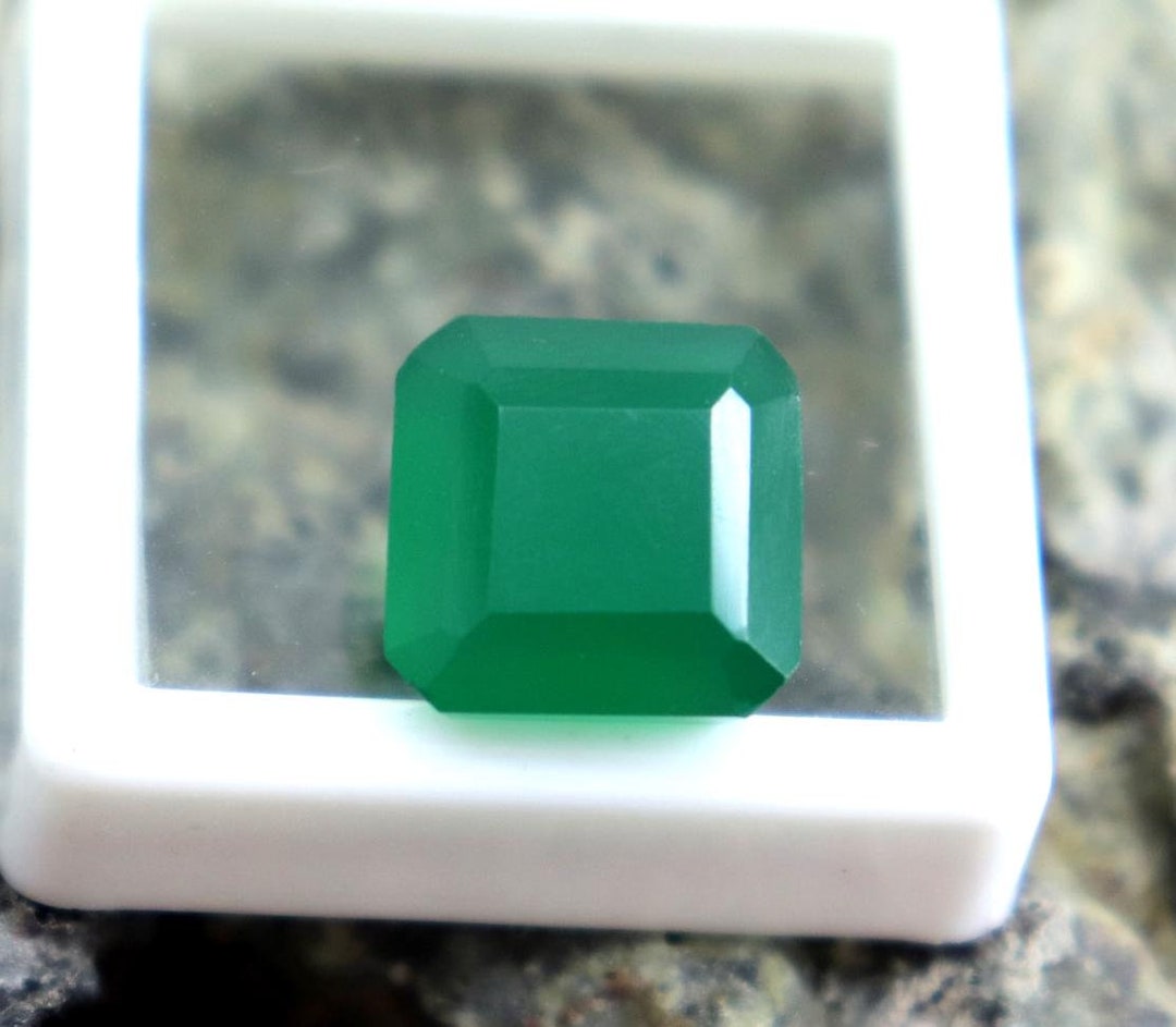 Natural Radiant Cut Beryl (bixbite) Green Gemstone Unheated Untreated ...