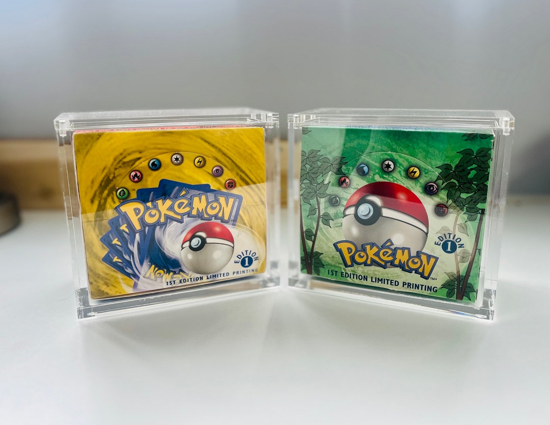 Pokémon Booster Box Acrylic Box Protectors - Etsy