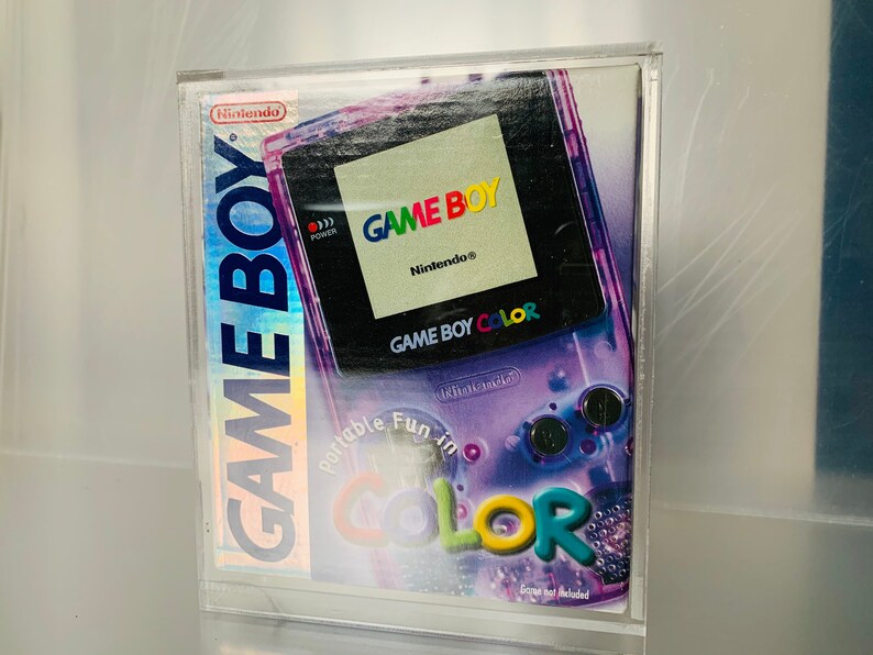 Gameboy Color Protective Acrylic Display Case - Etsy