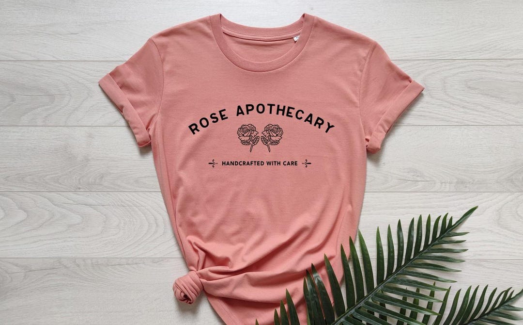 Rose Apothecary Shirt, David Rose Shirt, Rose Flower Tee, Women's Shirt ...