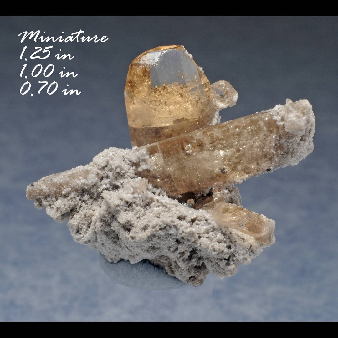 Gem Topaz & Pseudobrookite (direct Mine Source) - Location: Thomas ...