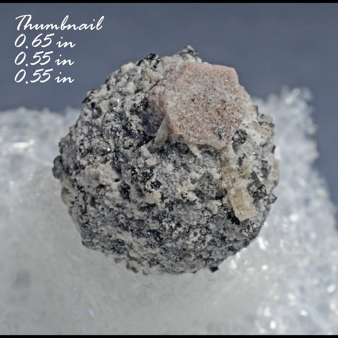 Rare Red Beryl Perched on a Garnet Replaced (pseudomorphed) Hematite ...