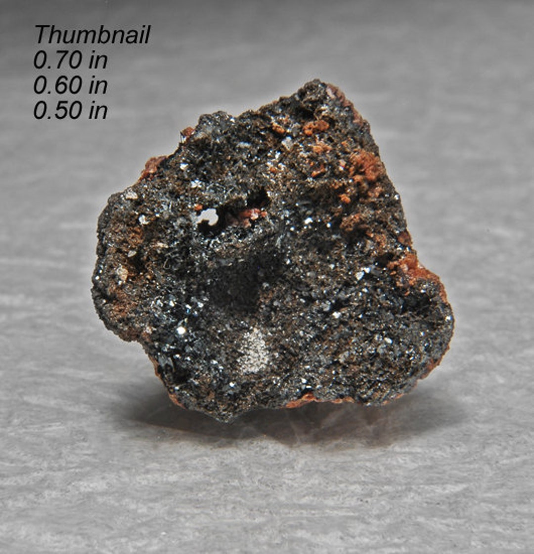 Durangite Crystals on Hematite Location: Thomas Range Juab Co. Utah. - Etsy