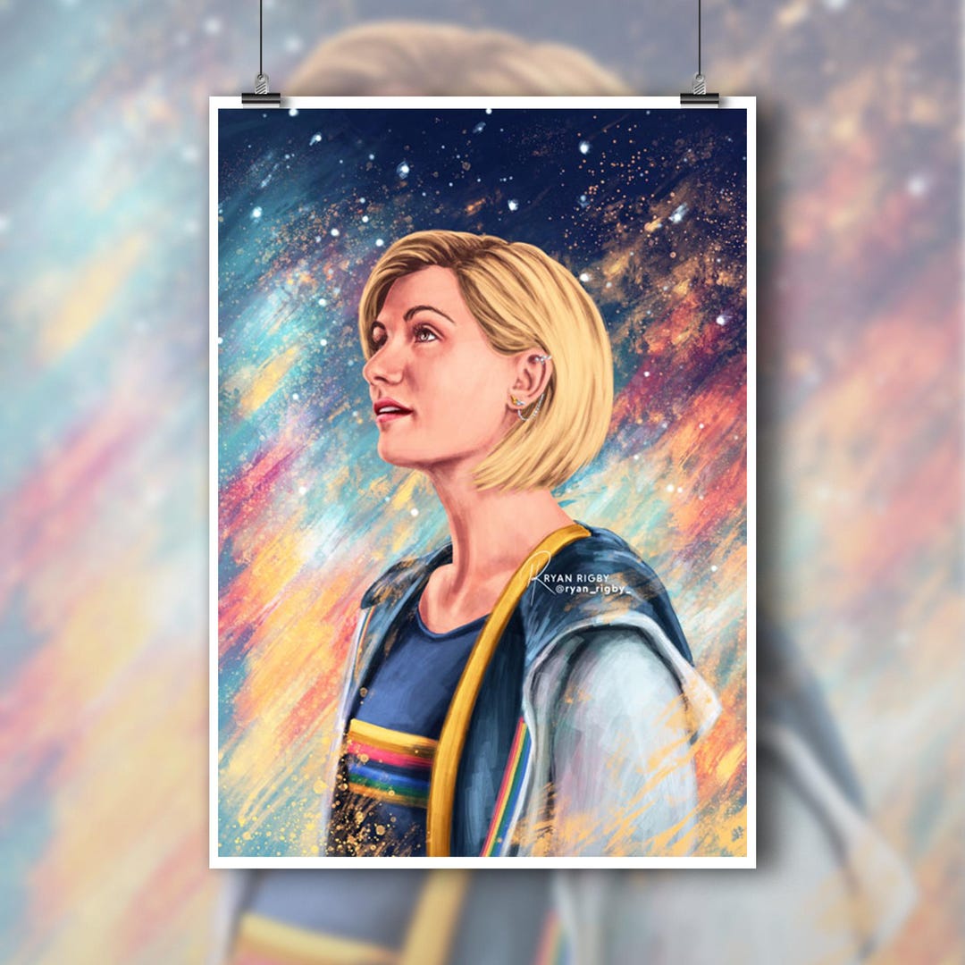 Thirteenth Doctor "the Blossomiest Blossom" Illustration Doctor Who Art ...
