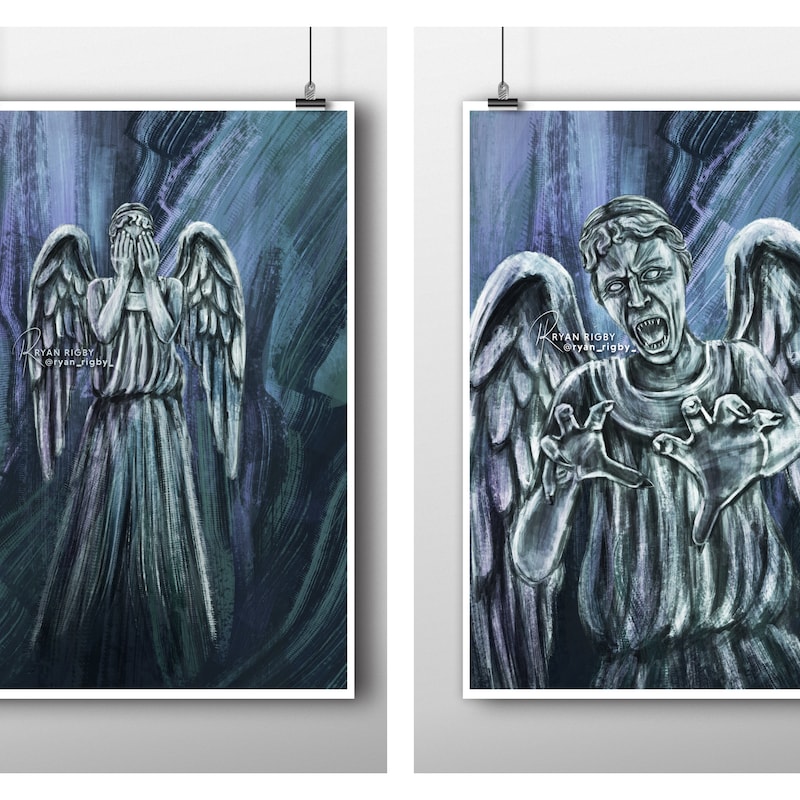 Doctor Who Weeping Angel - Etsy