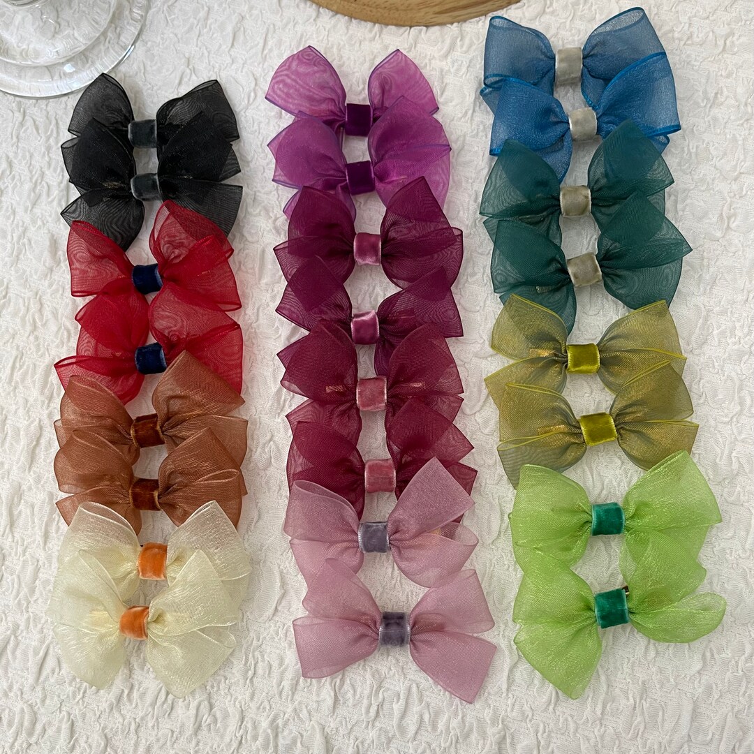 Mini Satin Bows 3cm Pre Tied Ribbon Small Crafts Wedding Cards - Etsy