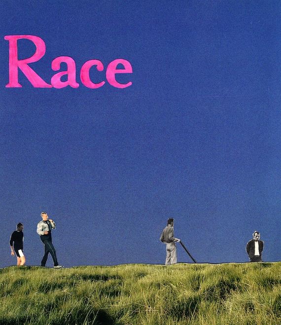 Race: Sandy Alex G Album Art Inspired Collage Print | Etsy