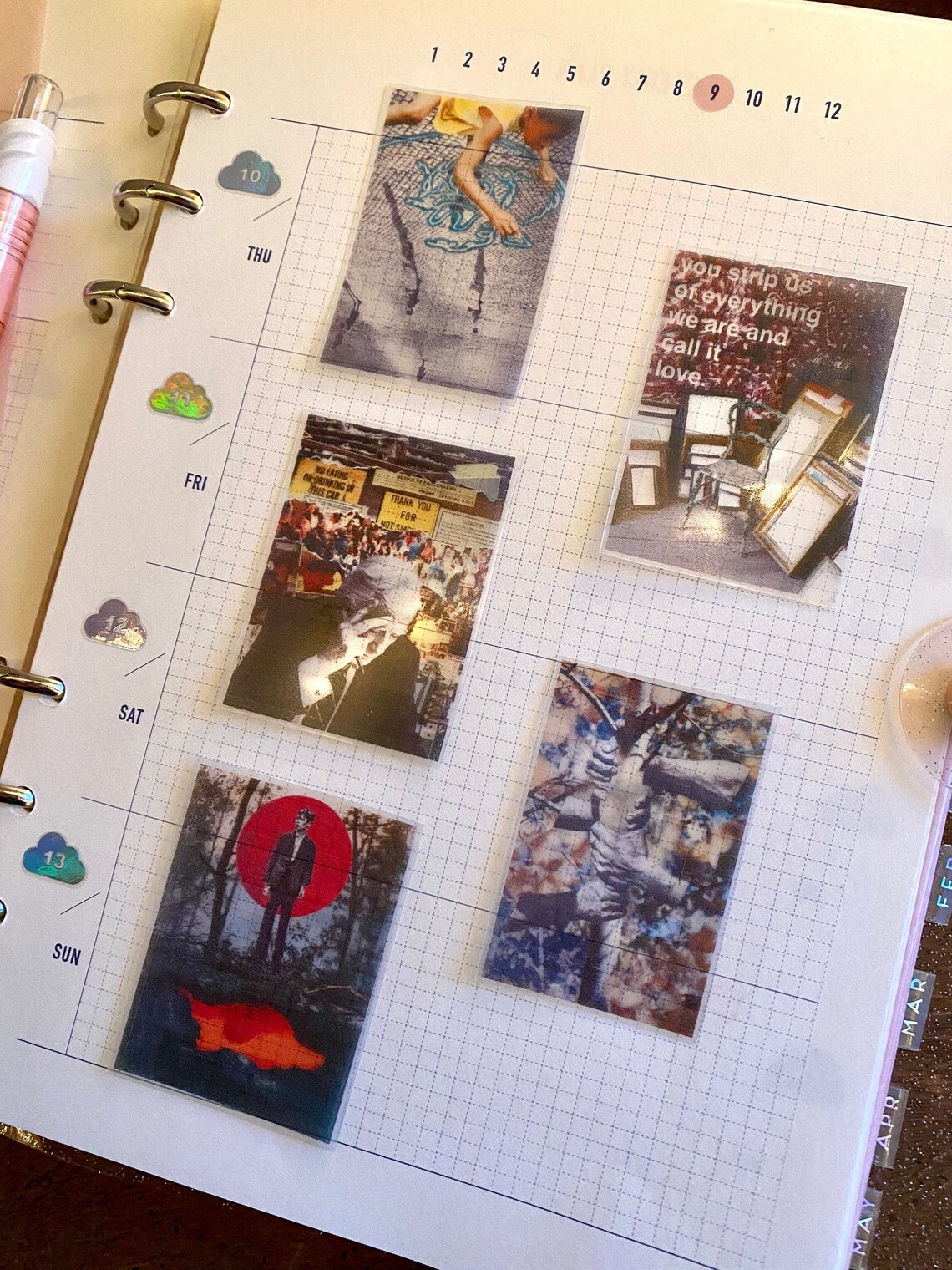 Collage Art Stickers | Etsy