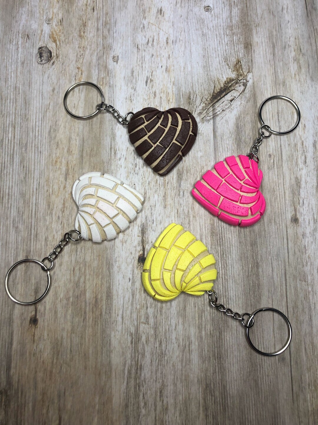 Concha Keychain Mexican Keychain Pan Dulce Llavero - Etsy