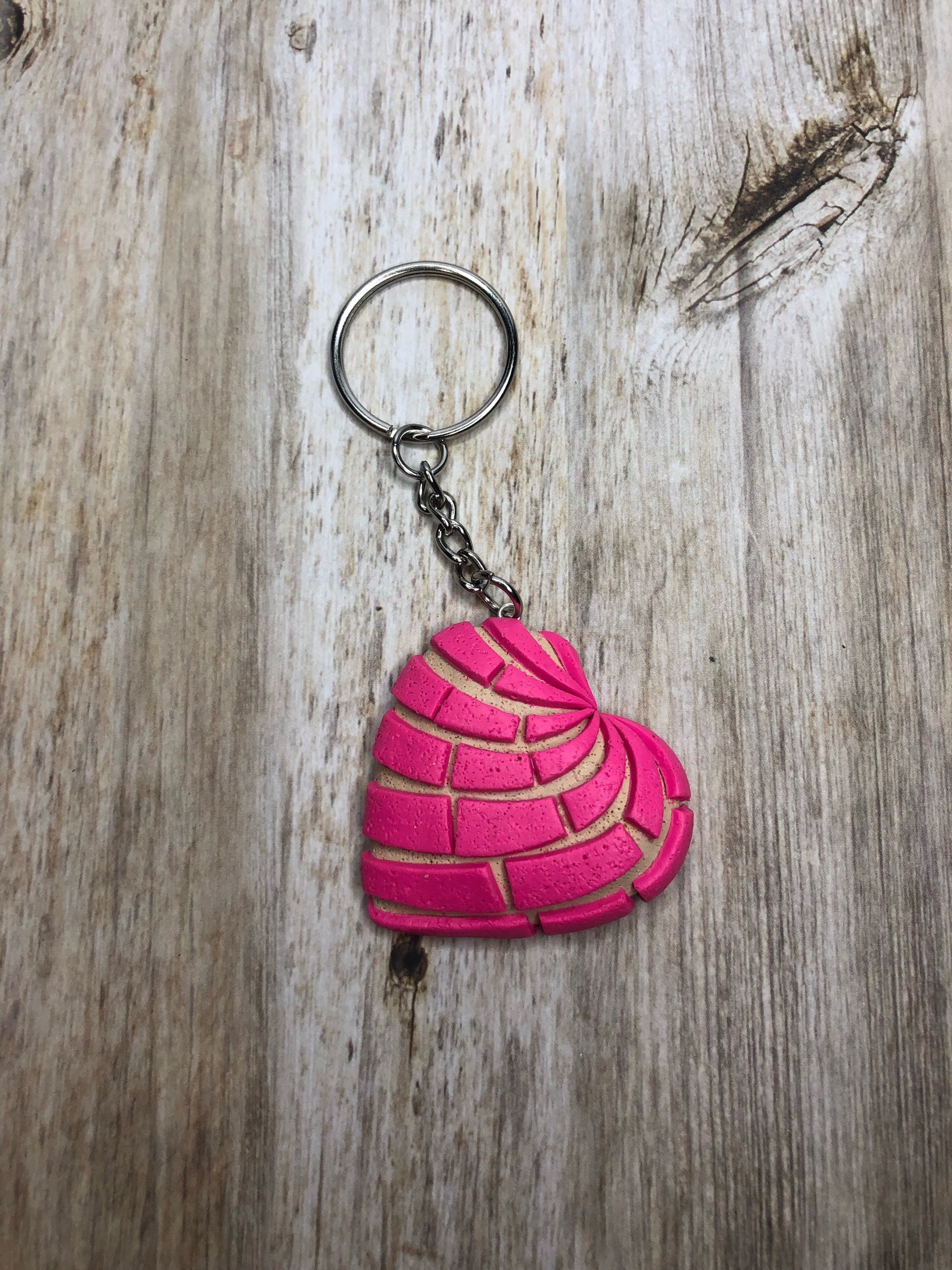 Concha Keychain Mexican Keychain Pan Dulce Llavero - Etsy