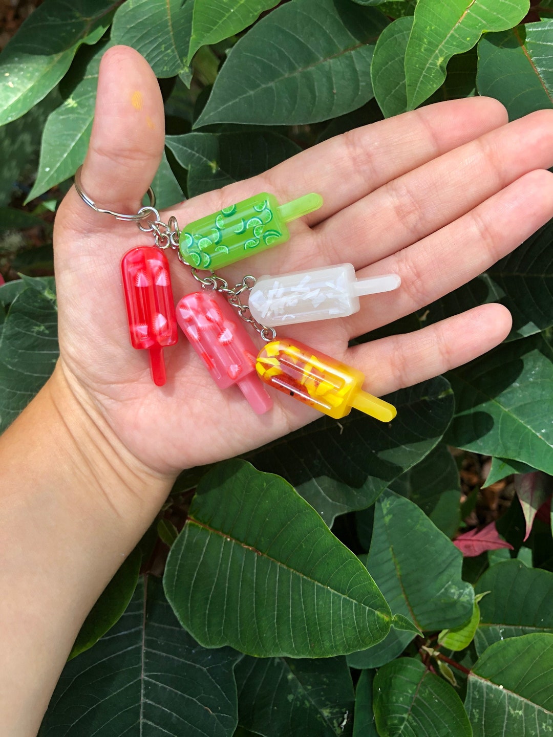 Mexican Keychain 5 Paletas in One Keychain Limon Mango Con Chile Fresa ...