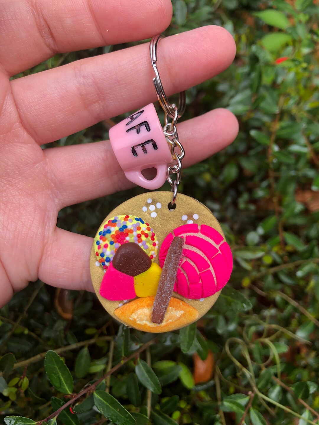 Pan Dulce Tray Keychain Mexican Bread Keychain - Etsy UK