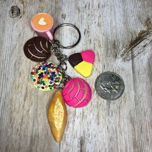 Pan Dulce Mexicano Llavero , Mexican Keychain, Concha Keychain - Etsy