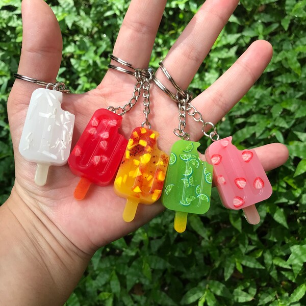 Popsicle Keychain - Etsy