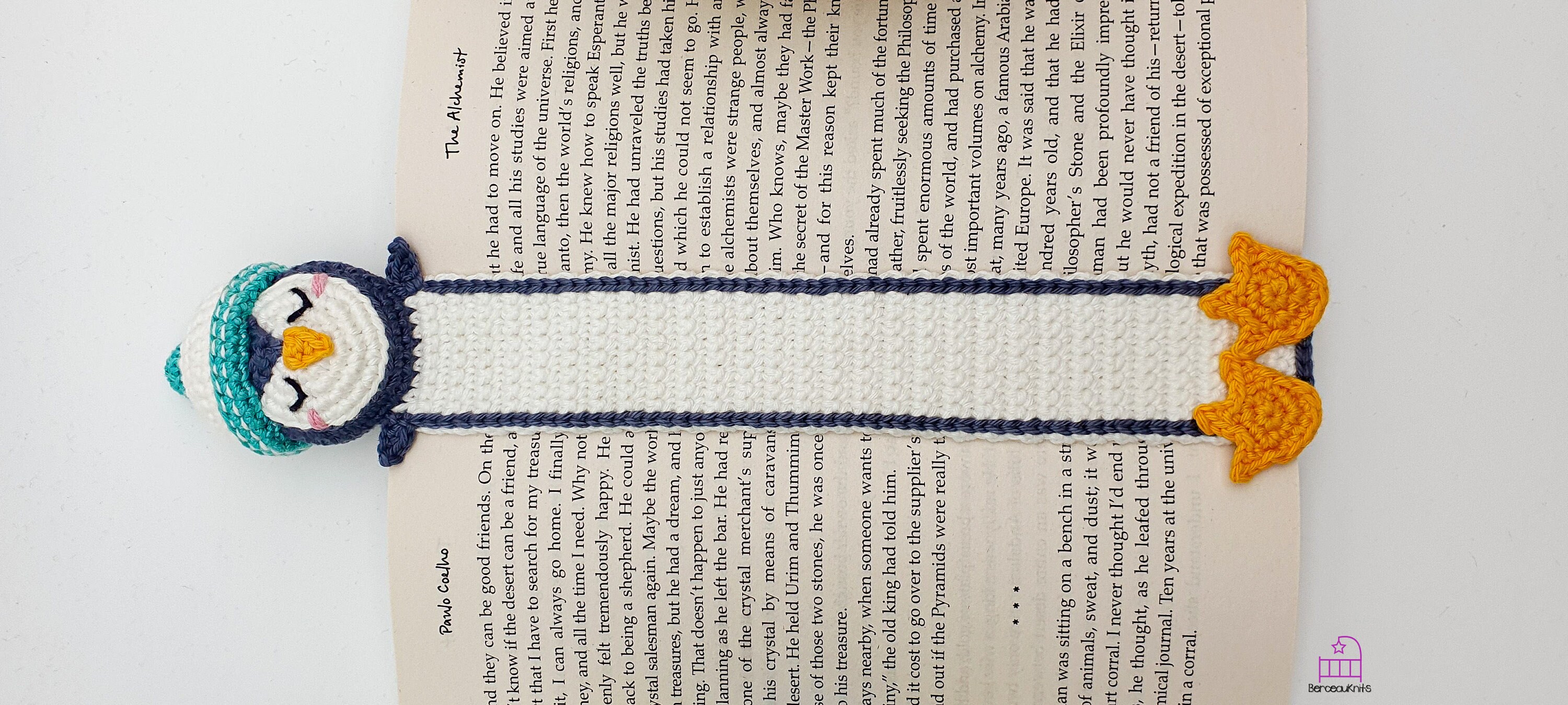 CROCHET PATTERN Pasha the Penguin Bookmark PDF Pattern - Etsy