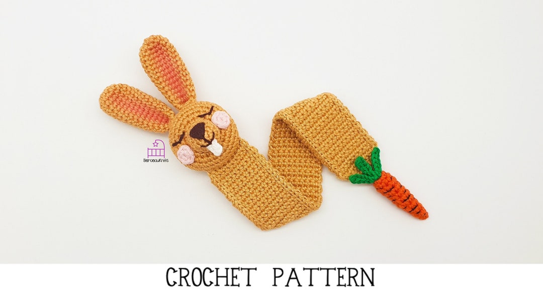 CROCHET PATTERN Remy the Rabbit Bookmark PDF Pattern, Handmade ...