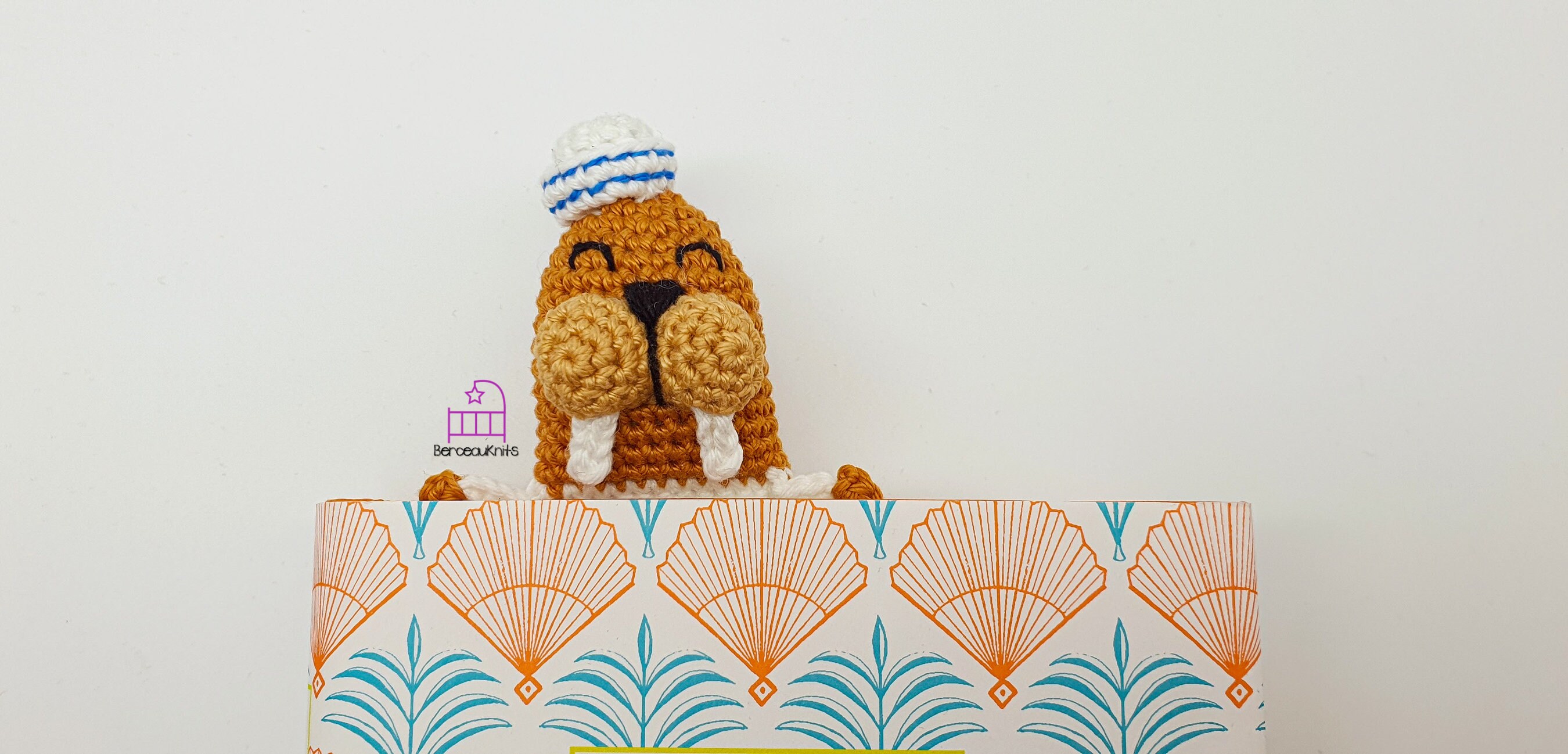 CROCHET PATTERN Wally the Walrus Bookmark PDF Pattern - Etsy