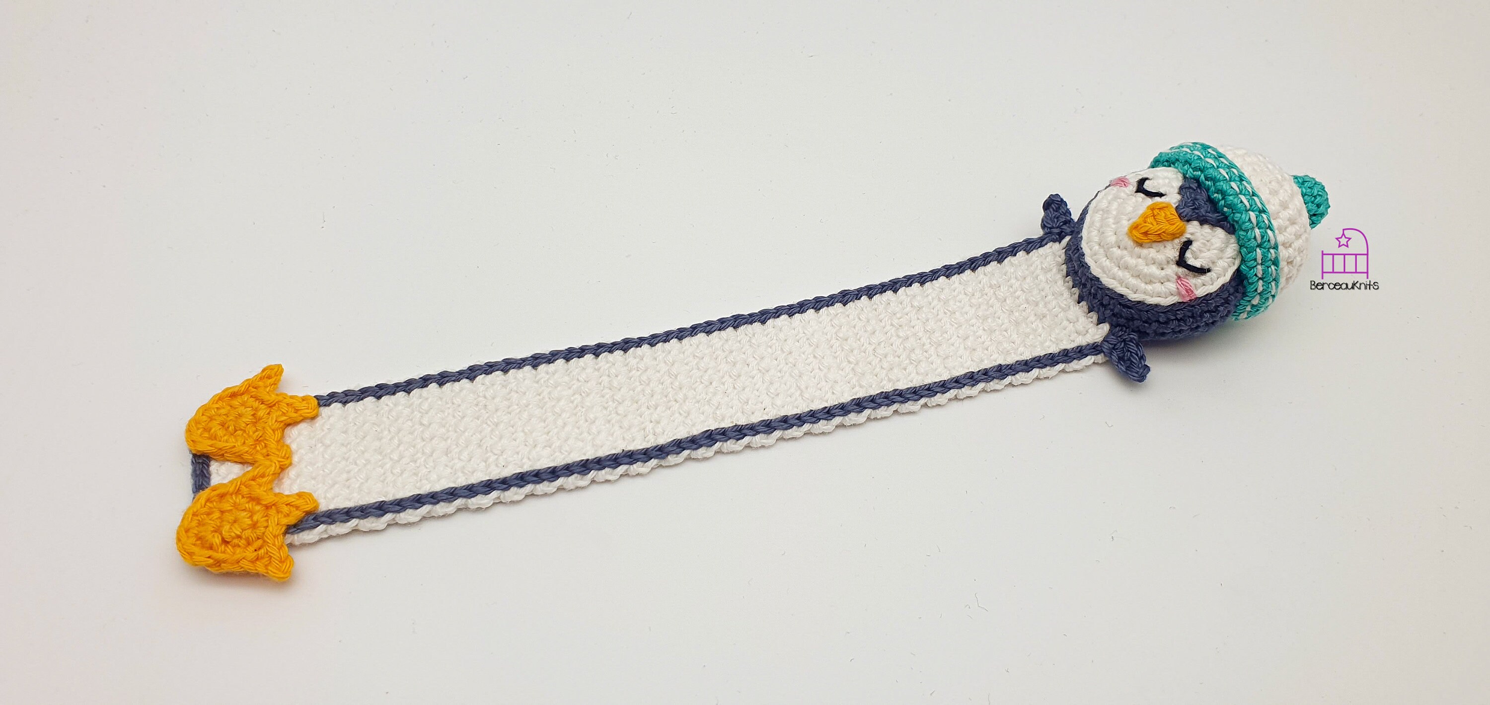 CROCHET PATTERN Pasha the Penguin Bookmark PDF Pattern - Etsy