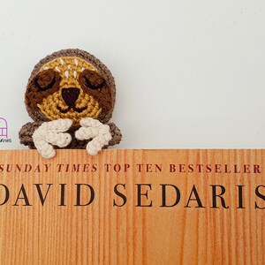CROCHET PATTERN Stella the Sloth Bookmark PDF Pattern, Handmade ...