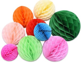 Tissue Paper Balls | Etsy