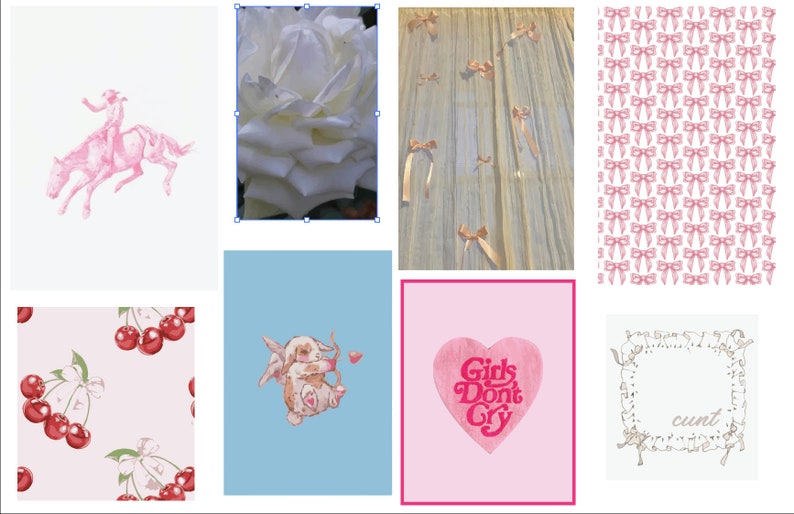Coquette Aesthetic Wall Collage, Princess Room Decor (printable PDF) - Etsy