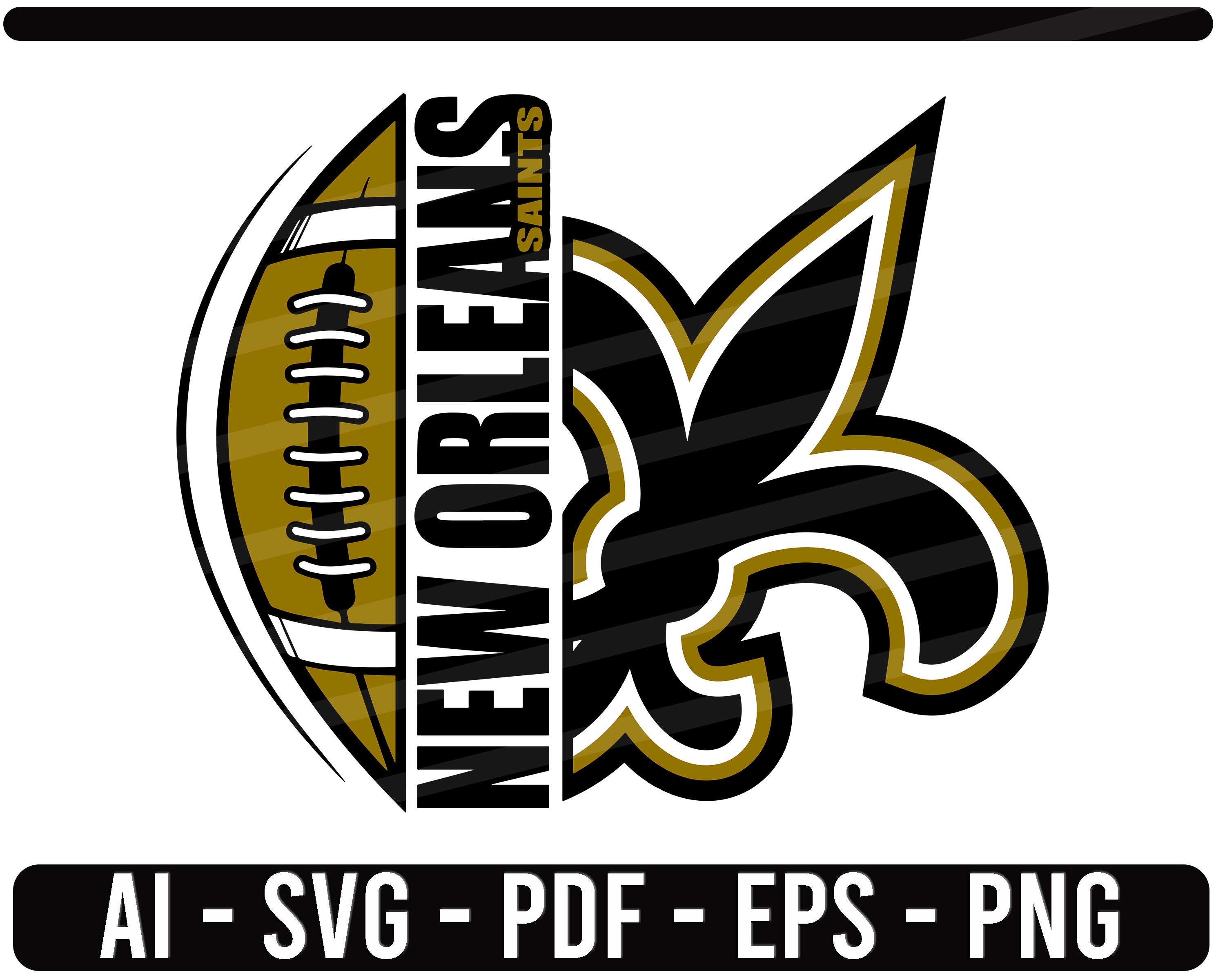 Saints Nfl Team Logo Printable