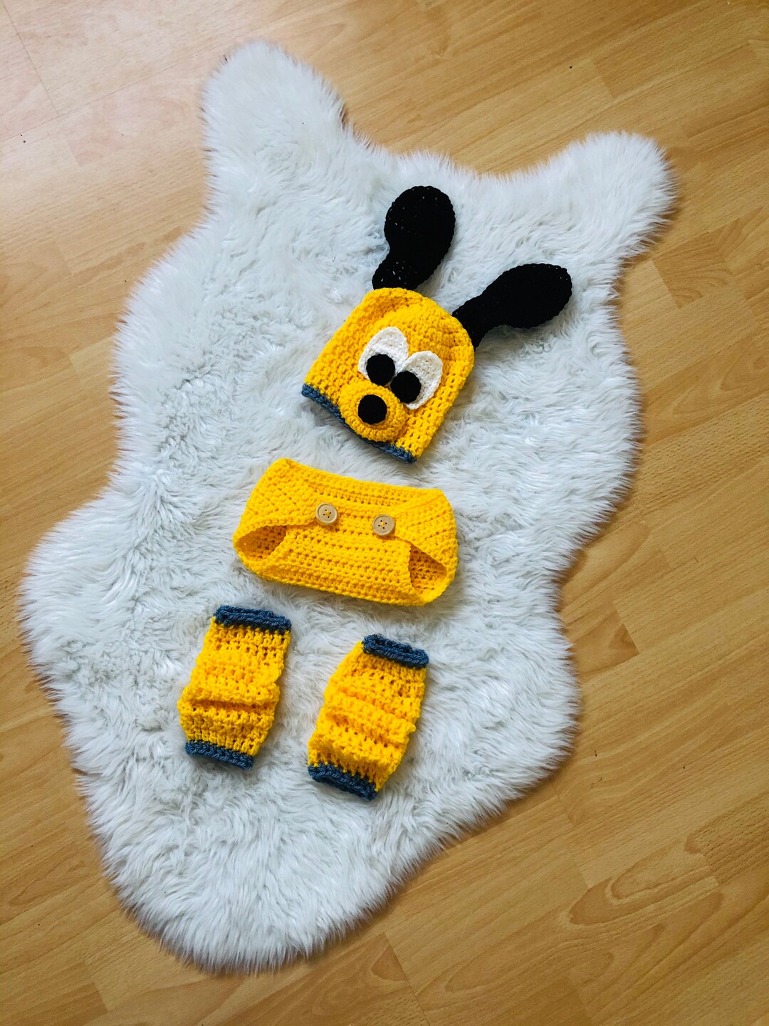 Pluto Disney Costume for Photo Shoot From 0 to 18 Months - Etsy