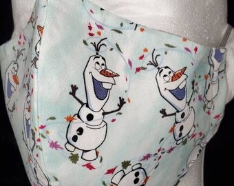 Olaf Face Mask - Etsy