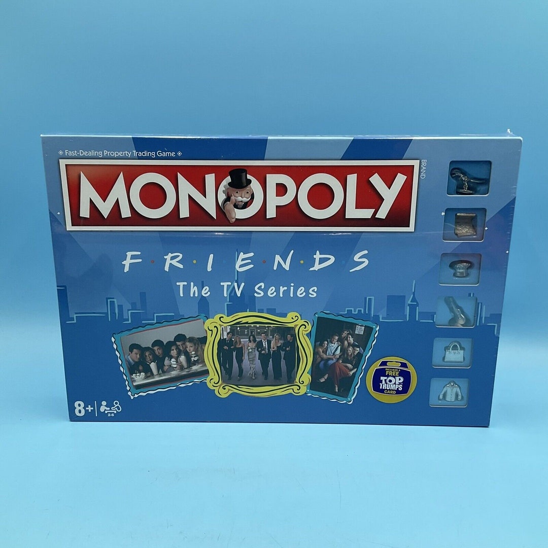 Monopoly Friends the TV Series Edition 8+ 2-6 Players Hasbro Board Game ...