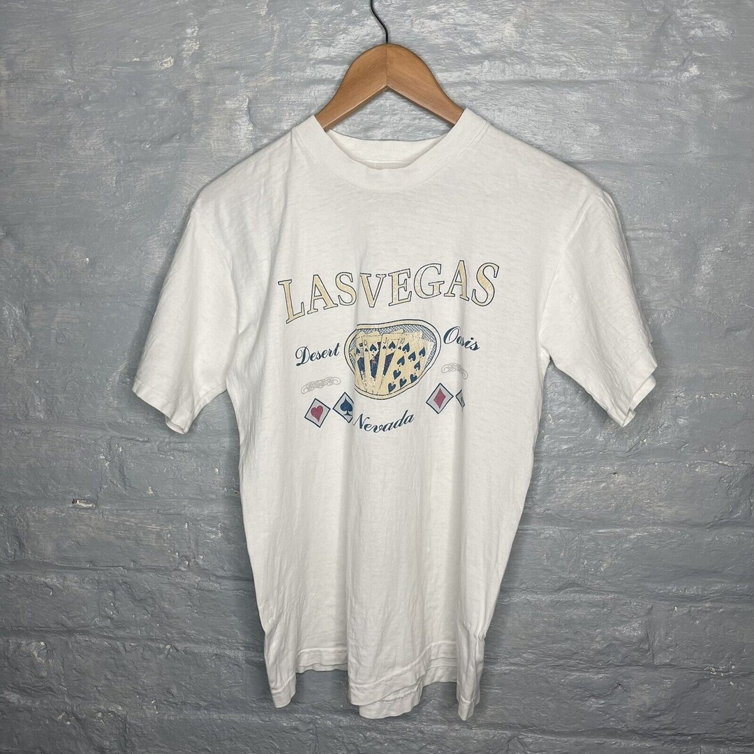 Vintage Las Vegas Desert Oasis Nevada Crew Neck White T-shirt Medium - Etsy