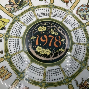 1978 Samurai Wedgwood of Etruria & Barlast Calendar Decorative Plate 10 ...