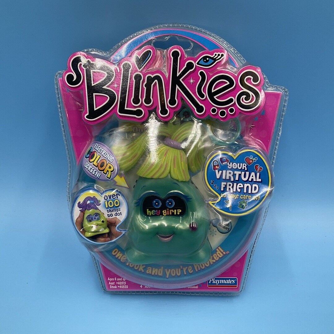 Blinkies skye Your Virtual Friend Toy Green Electronic - Etsy