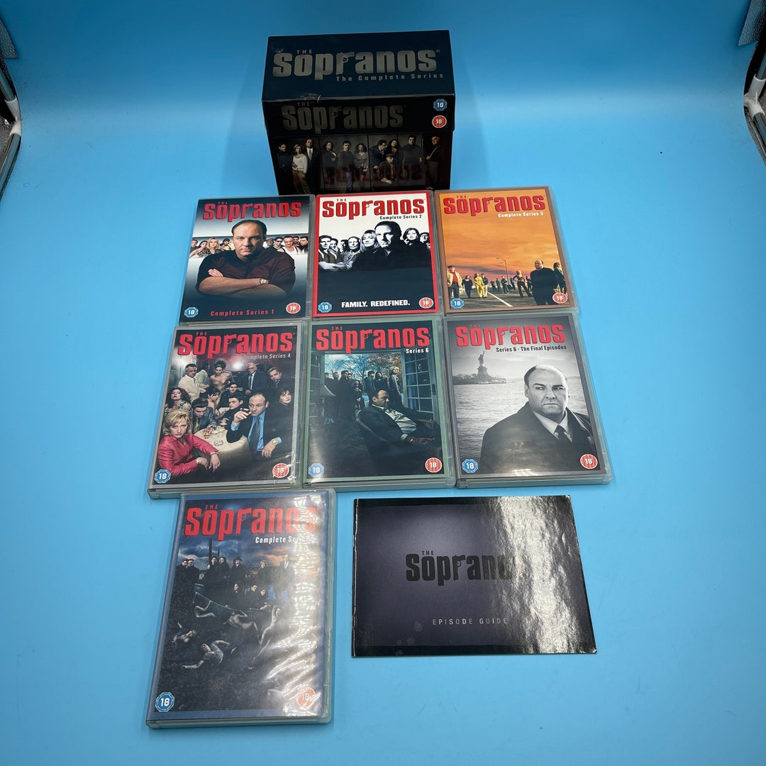 The Sopranos Complete Collection DVD Box Set 7 Discs TV Series 1-6 Incl ...