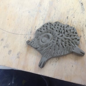 Handmade Ceramic Hedgehog - Etsy