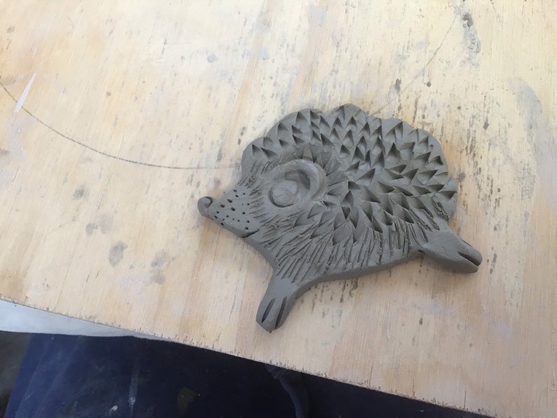 Handmade Ceramic Hedgehog - Etsy