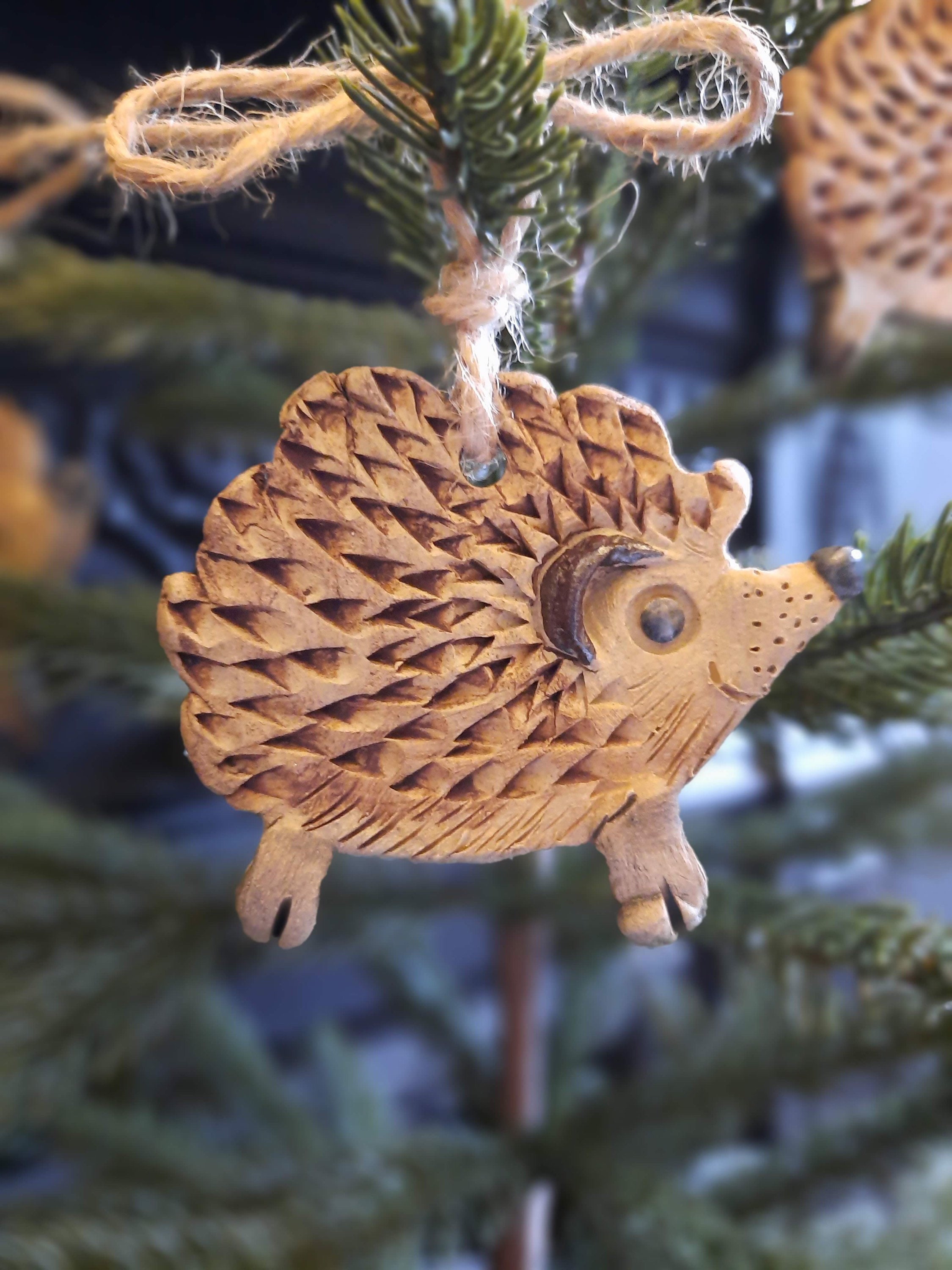 Handmade Ceramic Hedgehog - Etsy