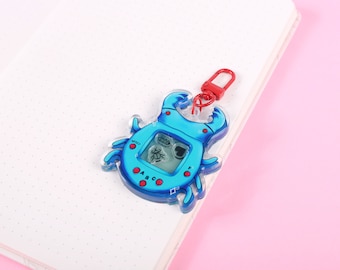 Bug Keeper 3.5 Inch Shaker Acrylic Charm Critter Keeper Keychain Nature ...